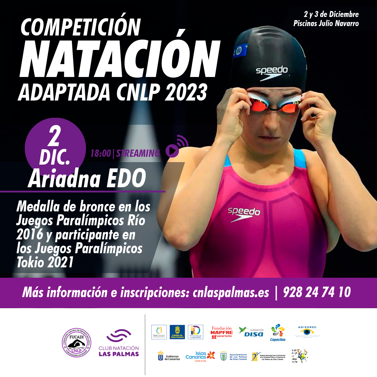 Vuelve la fiesta de la Natación Adaptada al Club Natación Las Palmas ...